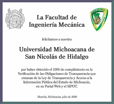 Facultad de Ingeniería Mecánica